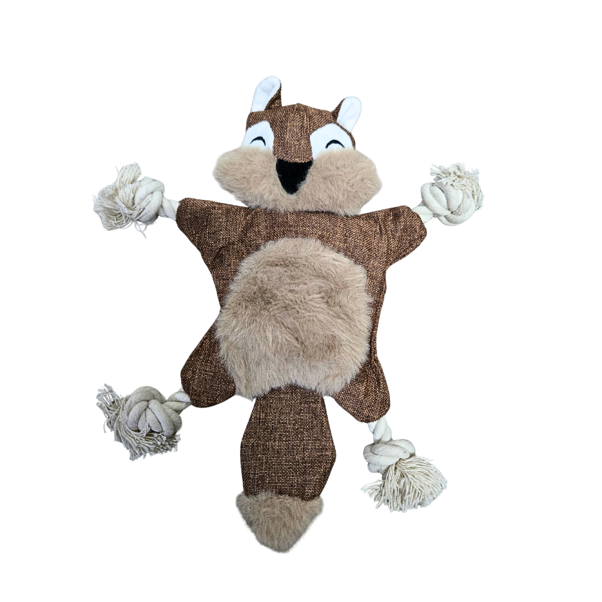 Dear Pet | Crinkle Squirrel Rope – Dear Pet Company