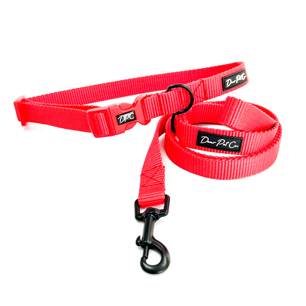 Webbing Leash | Red – Dear Pet Company