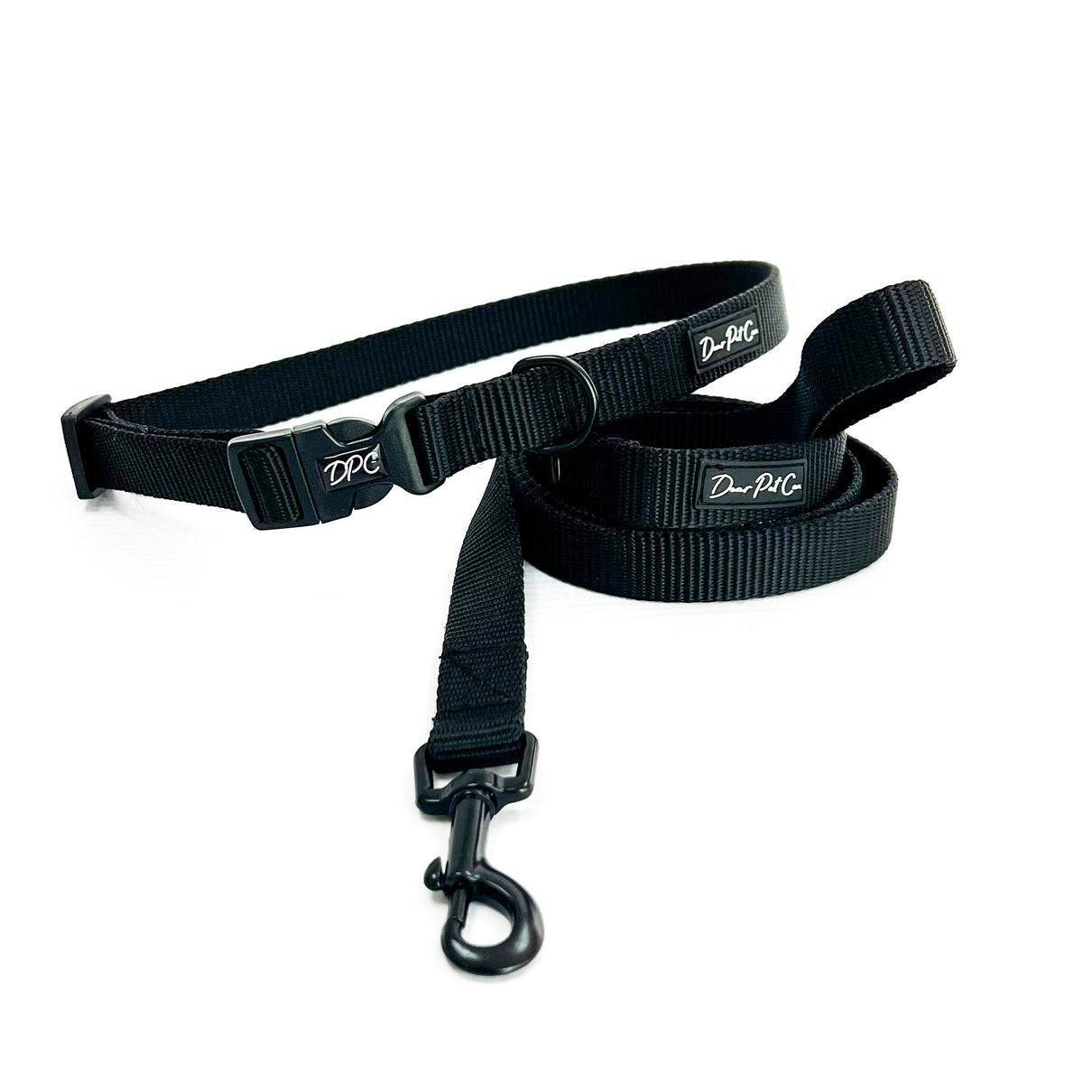 Webbing Leash | Black – Dear Pet Company