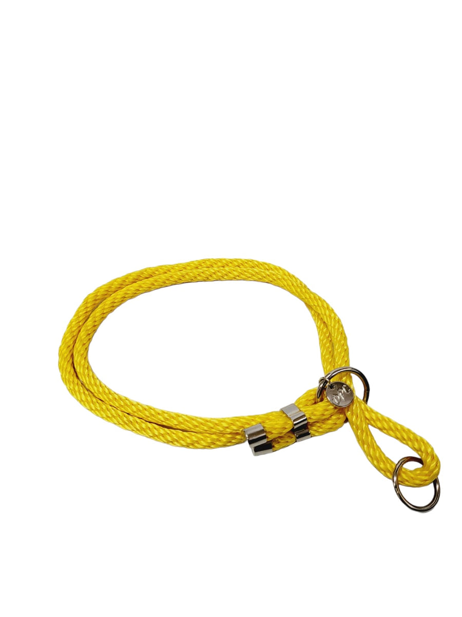 Rope Dog Collar | Yellow – Dear Pet Company